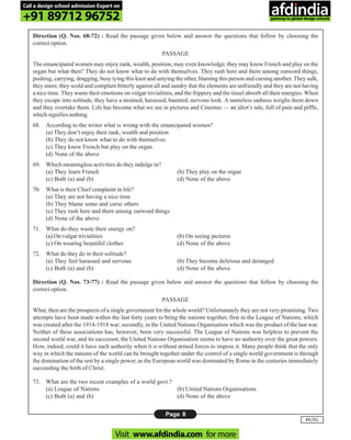 Nift pg technology sample question paper gat | PDF | Standardized ...