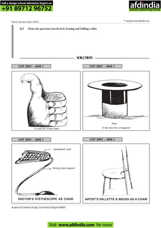 NIFT solved CAT question paper | PDF