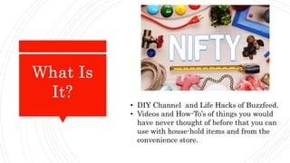 Buzzfeed Nifty Channel Case Study | PPT