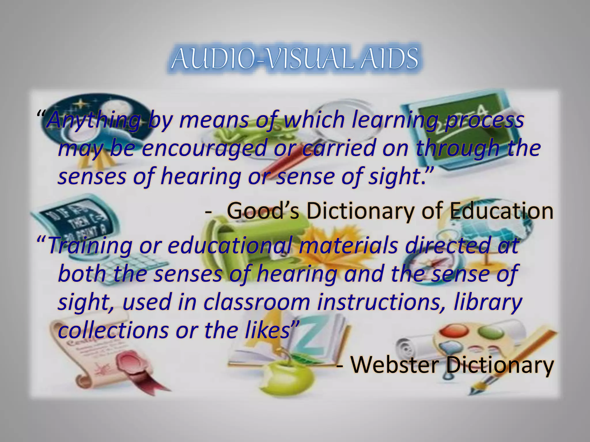 Teaching Aids: Meaning and Importance | PPTX