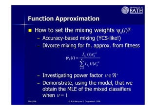 Towards a Theoretical Towards a Theoretical Framework for LCS Framework ...