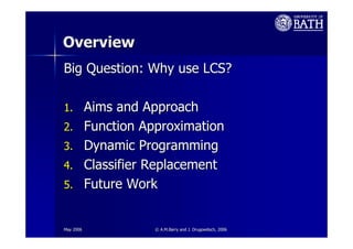 Towards a Theoretical Towards a Theoretical Framework for LCS Framework for LCS | PPT