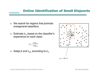 Learning Classifier Systems for Class Imbalance Problems | PDF