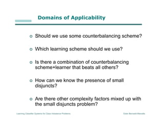 Learning Classifier Systems for Class Imbalance Problems | PDF