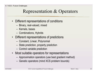 XCS: Current capabilities and future challenges | PPT
