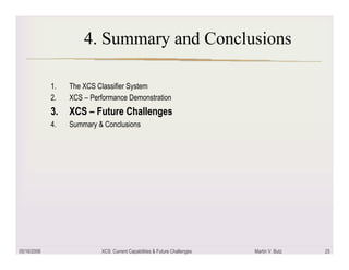 XCS: Current capabilities and future challenges | PDF | Genetics | Science