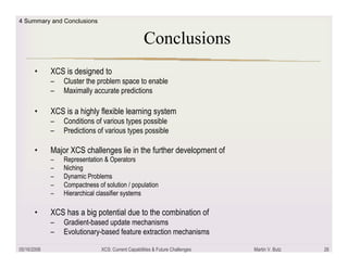 XCS: Current capabilities and future challenges | PDF | Genetics | Science