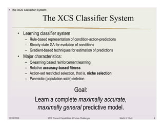 XCS: Current capabilities and future challenges | PDF | Genetics | Science