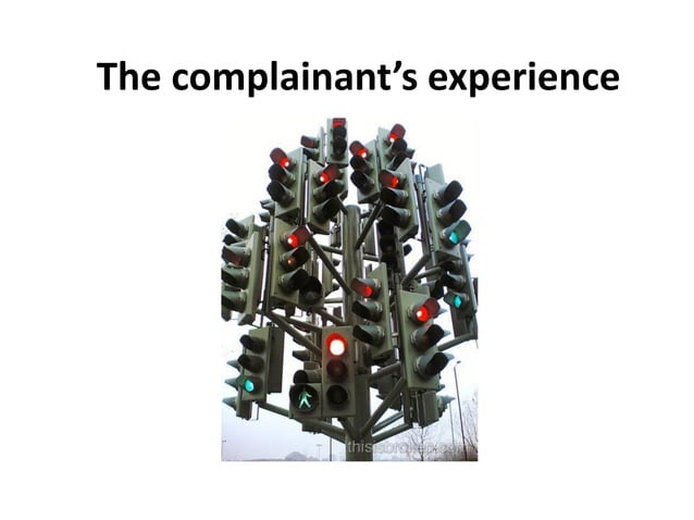 Nigel Ellis: Indications of serious service failure | PPT