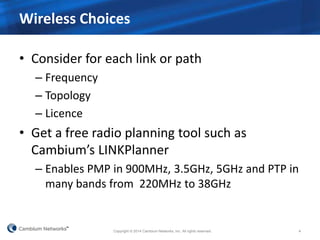 Nigel King - Cambium Networks | PPTX
