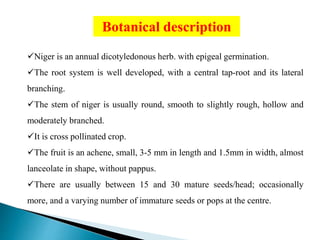 Niger Breeding,crop improvement | PPTX