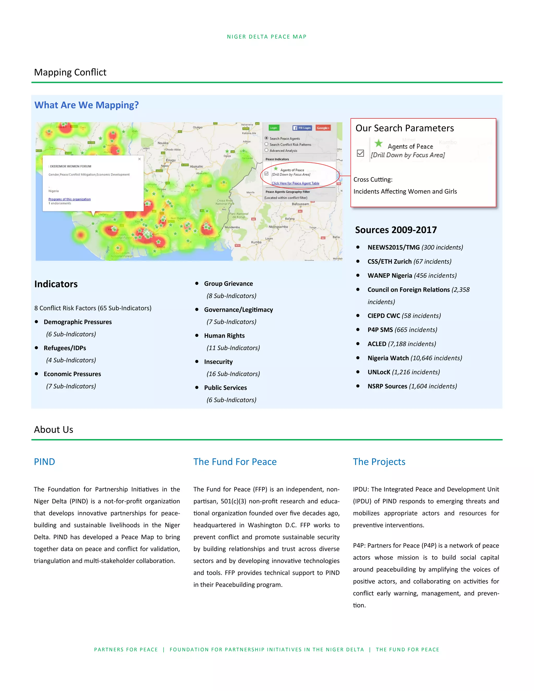 Niger Delta Peace Map Brochure | PDF