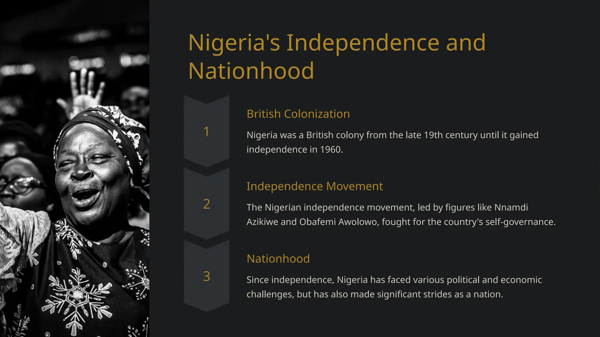 Presentation about Nigeria history and contemporary | PPTX