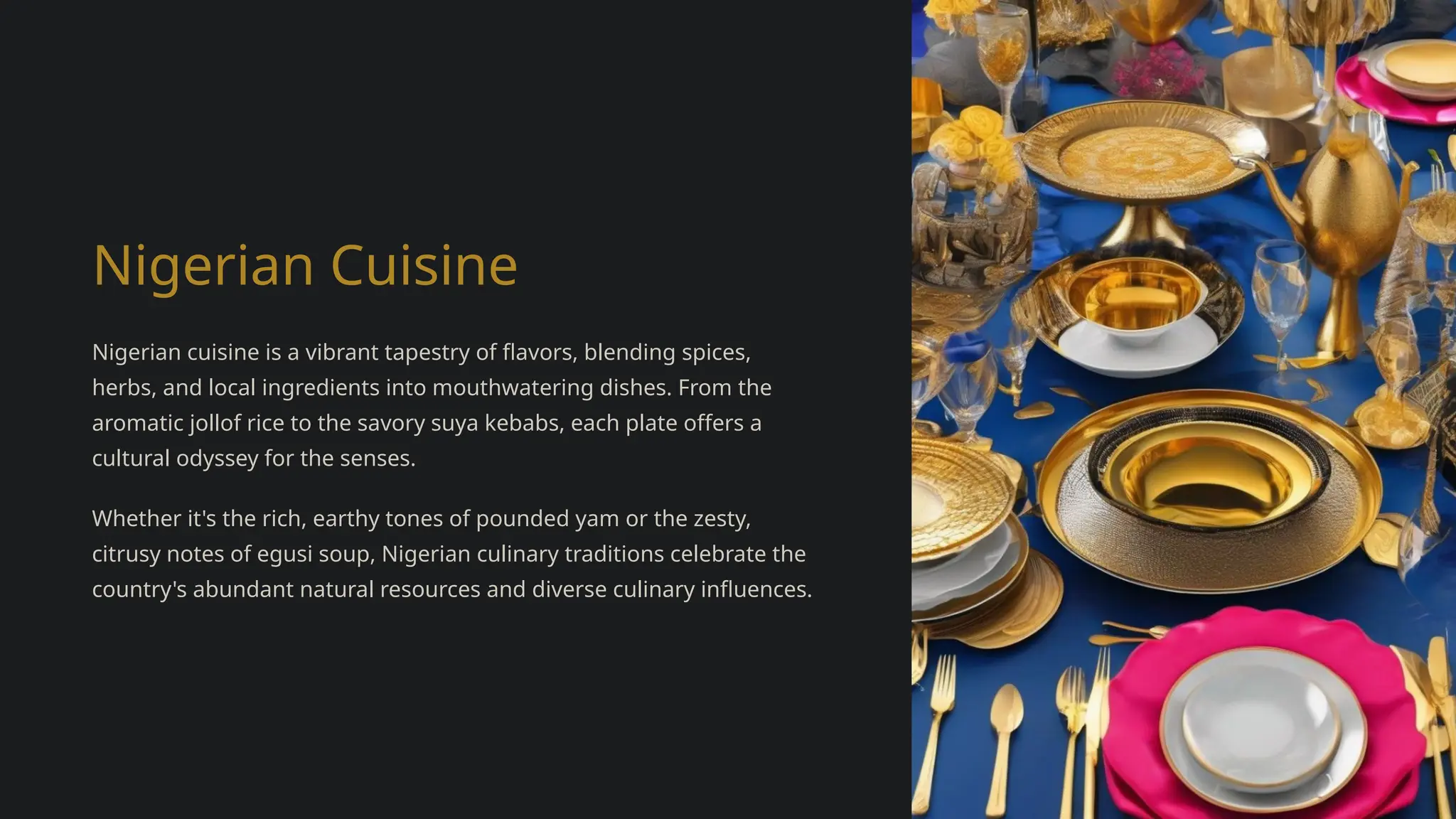 Presentation about Nigeria history and contemporary | PPTX