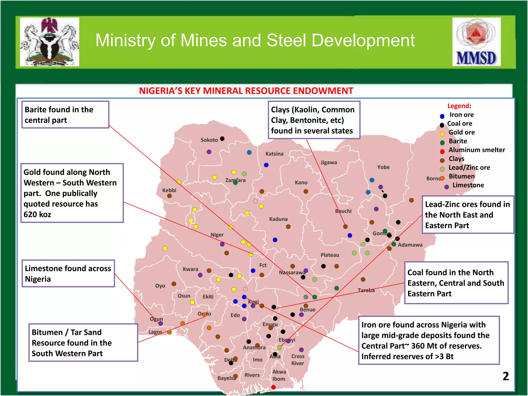 Republic of Nigeria: Investment Opportunities in Nigeria’s Minerals And ...