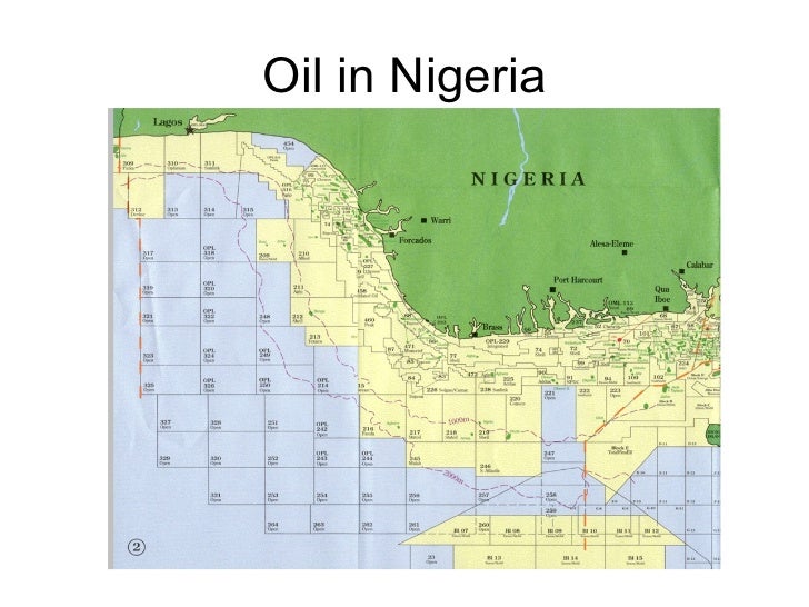 Nigeria oil blocks map - erolazy