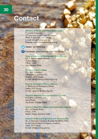 Nigeria's Mining and Metal Sector | PDF