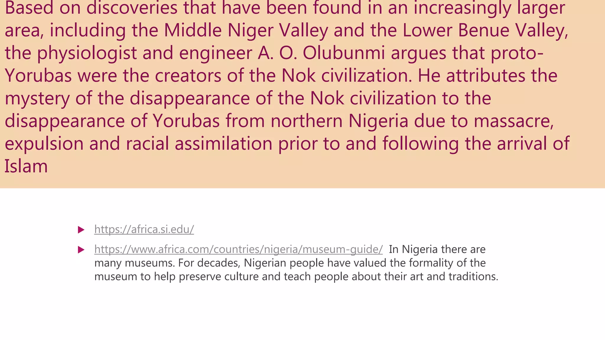 Nigerian art. heads history part2 | PPTX