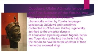 Nigerian art. heads history part2 | PPTX