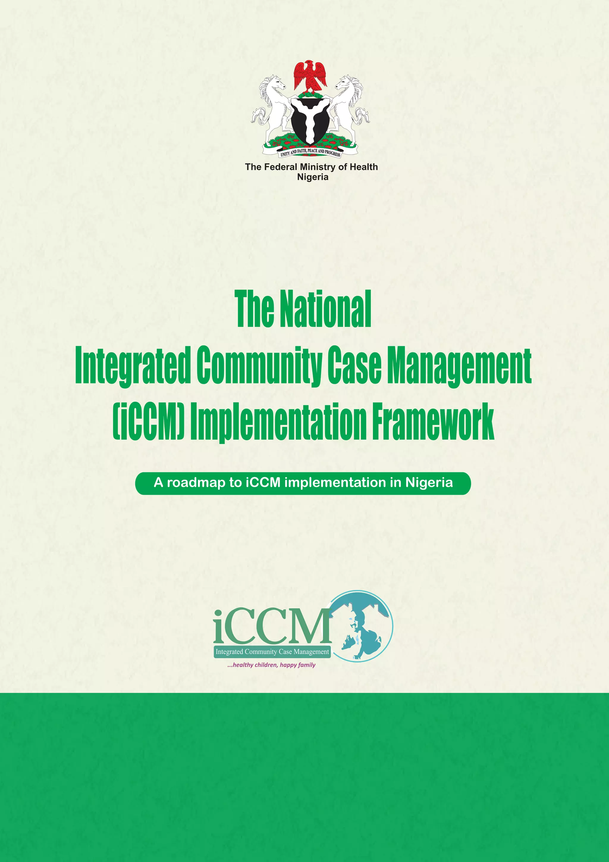 Nigeria national iccm implementation framework | PDF