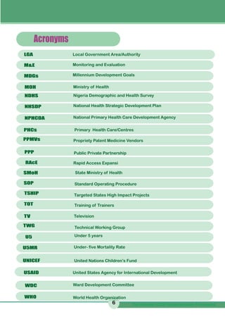 Nigeria national iccm implementation framework | PDF