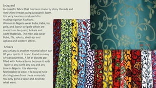 Nigerian Fashion and Culture | PDF