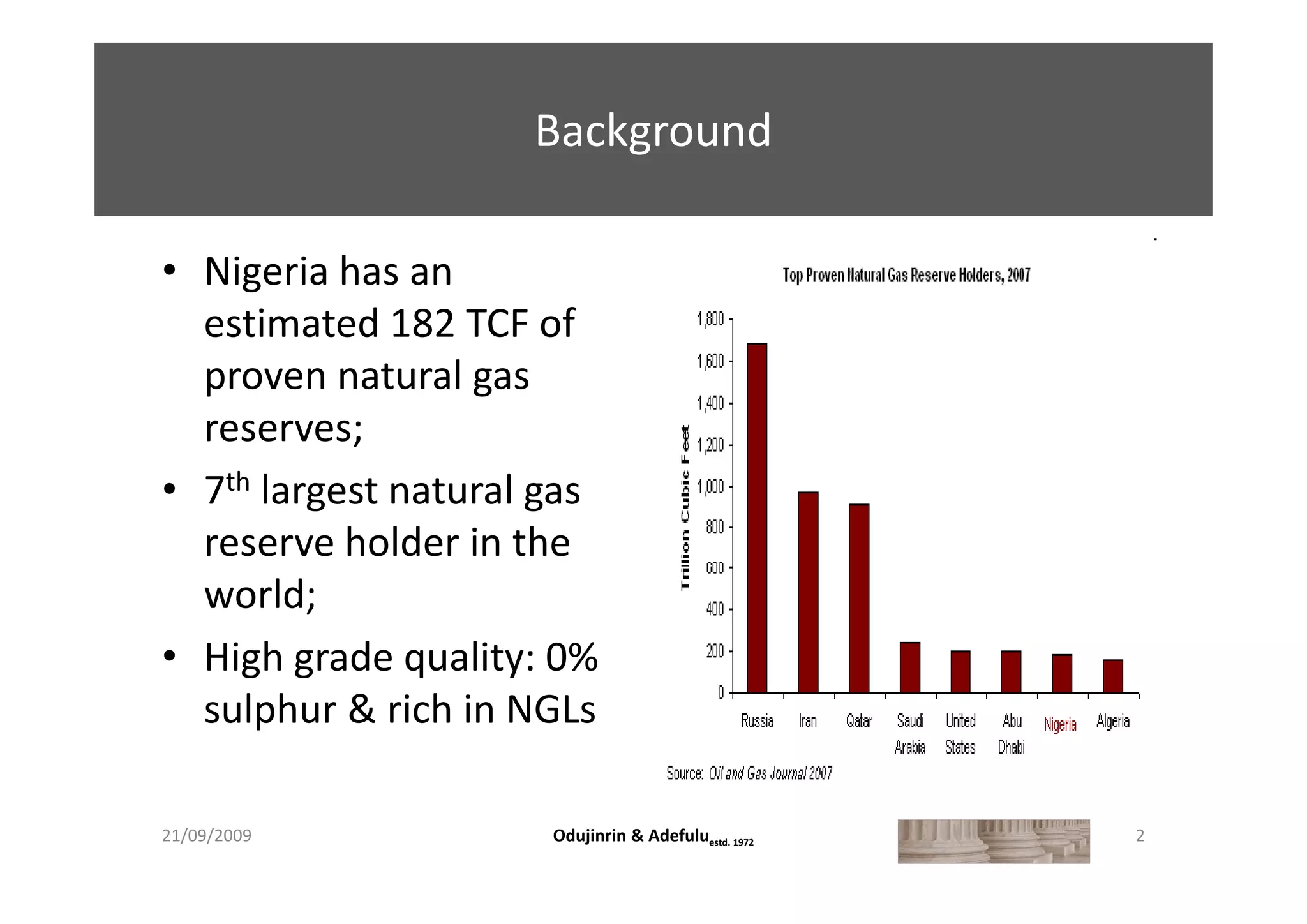 Nigerian Gas Policy | PDF