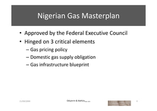 Nigerian Gas Policy | PDF