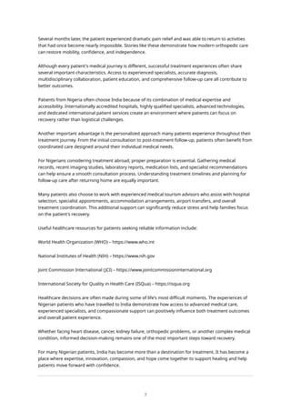 Nigerian Patient Success Stories: Real Experiences at Indian Hospitals ...