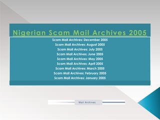 Nigerian scam | PPT