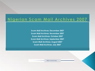 Nigerian scam | PPT