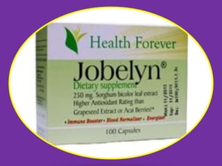 Nigerian scientists confirm the power of jobelyn | PPT
