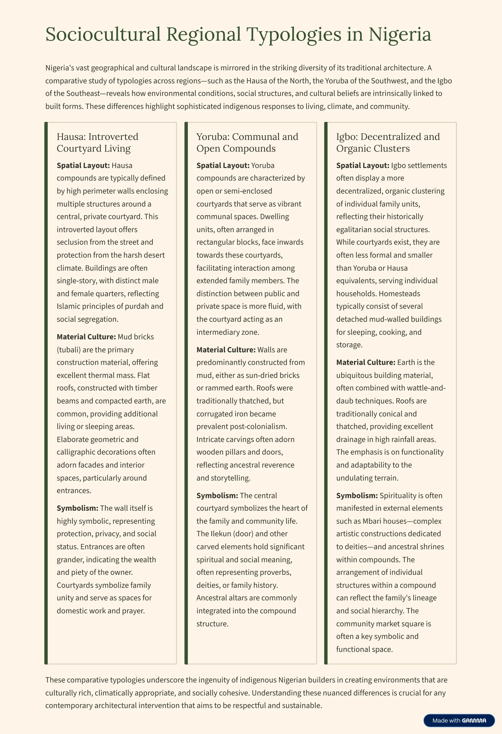 Nigerian Traditional Architecture Notes.pdf