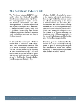 Nigeria oil gas report19 | PDF