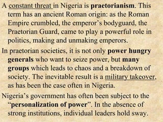 Nigeria Presentation on Government of Nigeria.pptx
