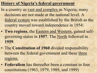 Nigeria Presentation on Government of Nigeria.pptx