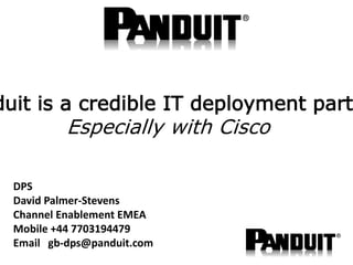Panduit EMEA SI Webinar 1 | PPTX