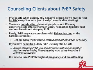 PrEP E-learning Discussion II | PPT