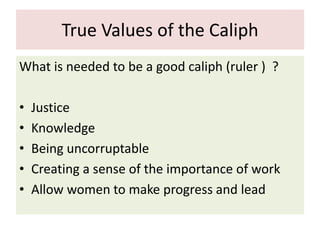 Nigeria week - islam and a good society | PPTX