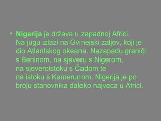 Nigerija | PPT