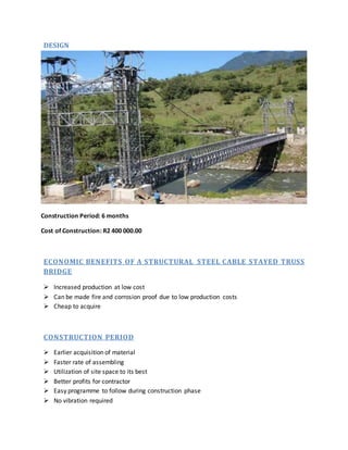 KwaNogawu village Pedestrian Bridge Proposal | DOCX