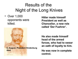 Night of the Long Knives | PPT