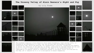 Night and Fog Feview | PPTX
