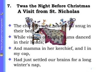 Night beforechristmas-PPS | PPS | Books and Literature
