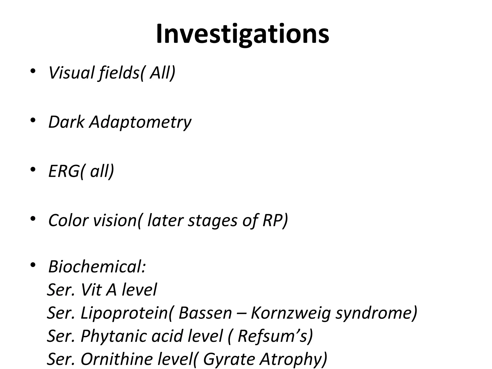 Nightblindness and xerophthalmia | PPT