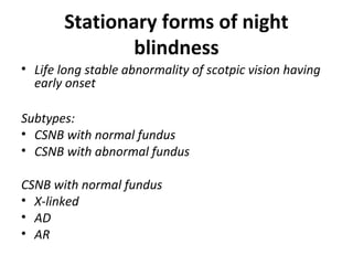 Nightblindness and xerophthalmia | PPT