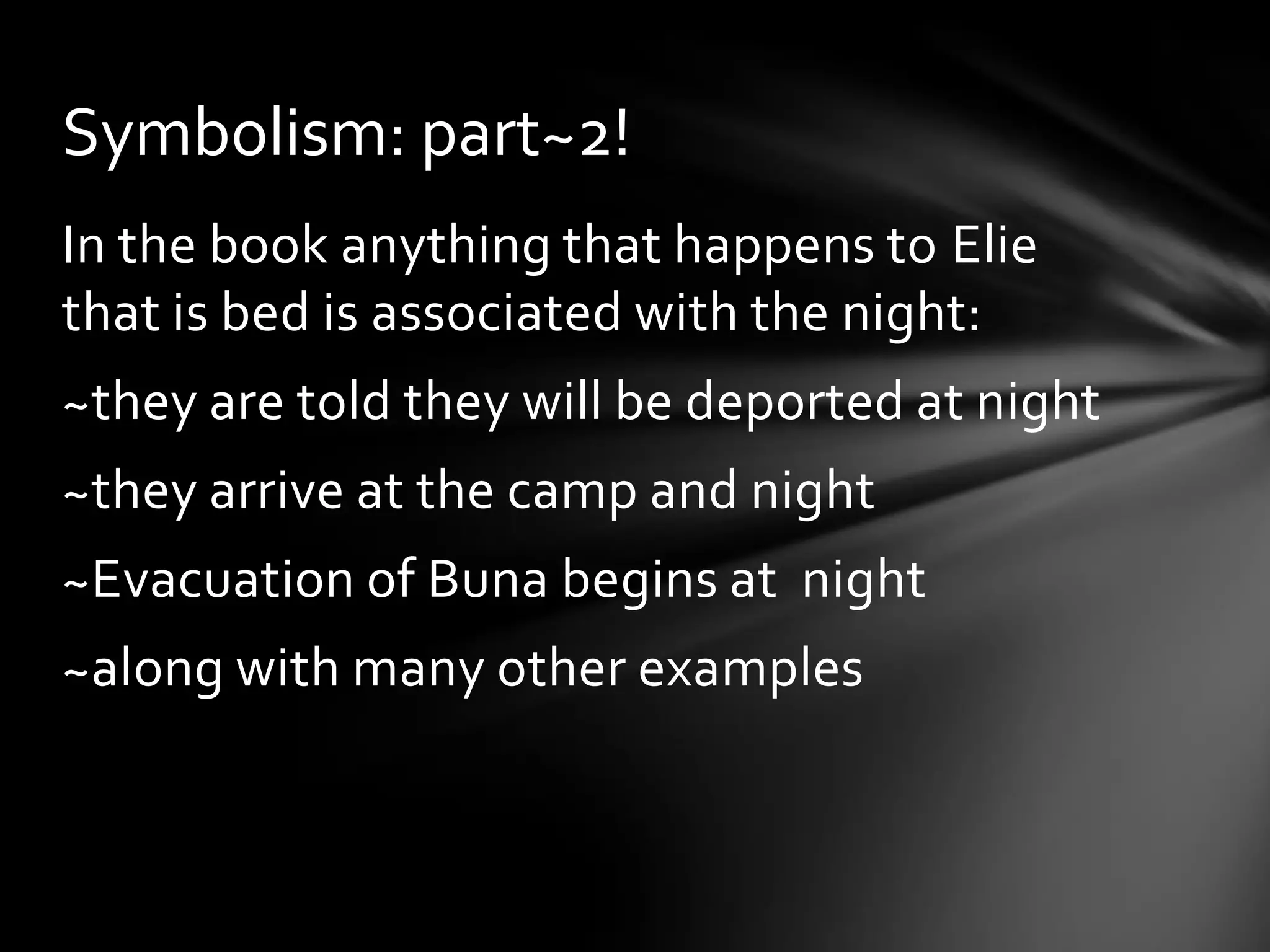 Night by elie wiesel | PPTX