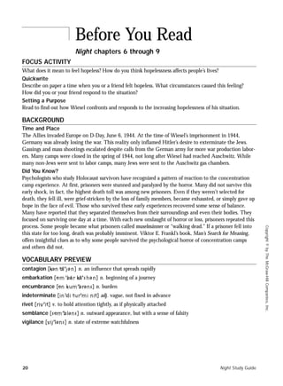 Nightbyeliewieselstudyguide[1] | PDF