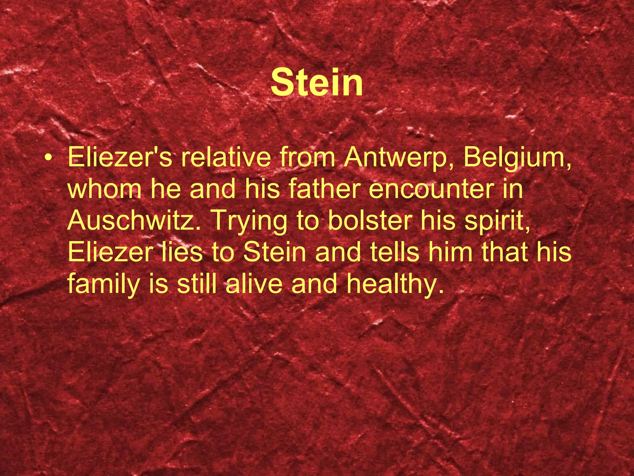 Night—characters | PPT