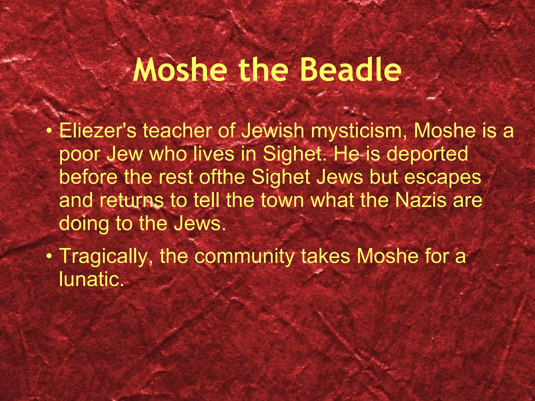 Night—characters | PPT